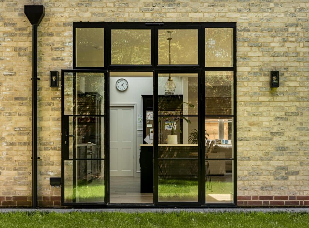 Aluco steel look French doors explained - Aluco