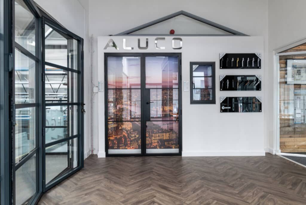 Steel look doors in Kent - Aluco