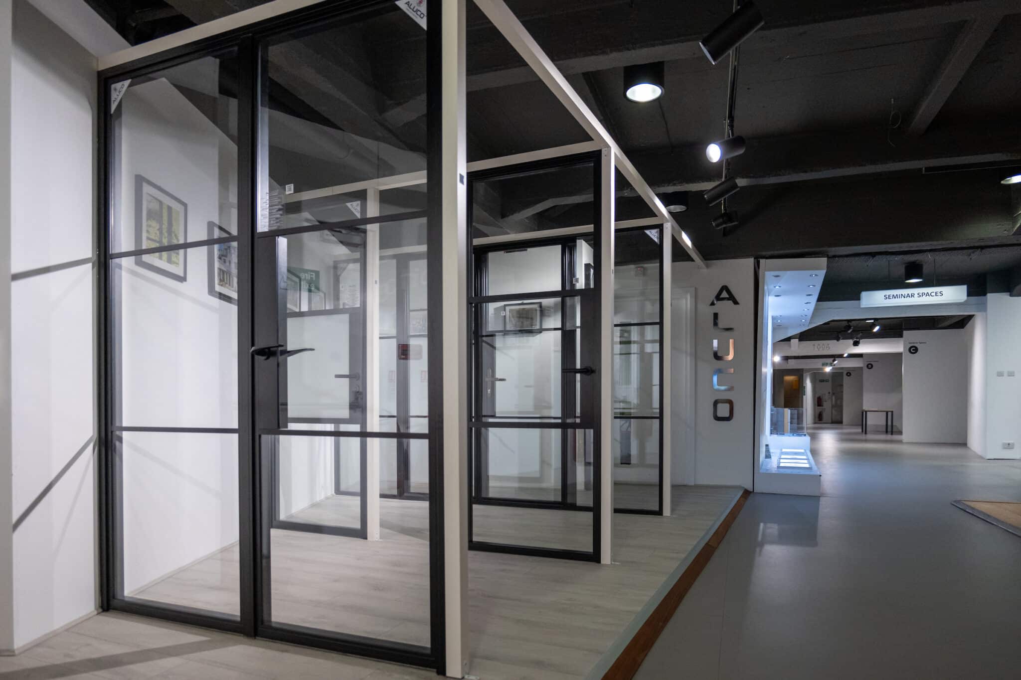 Introducing the new Aluco aluminium internal doors - Aluco